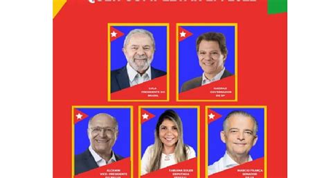 Mensagem Do Pcc Orienta Votos Em Deputada Do Pt