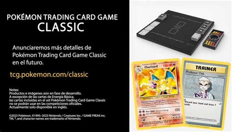 Anunciado Pok Mon Trading Card Game Classic Nintenderos