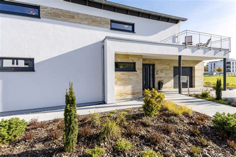 Villa Singola Moderna Con Rivestimento Esterno Costruire Bio