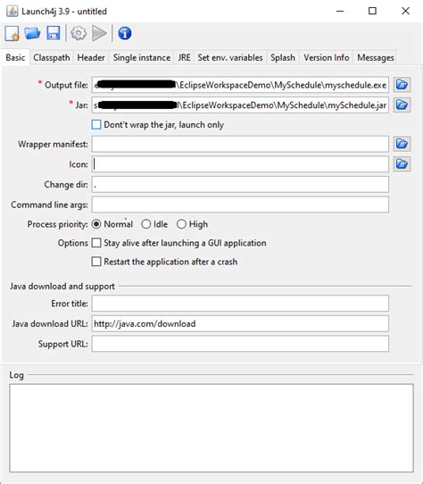 Java Executable File From Runnable Jar File