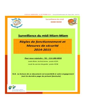 Fillable Online Rglements Et Rgles De Vie Dneur 2014 2015 Rglements Et