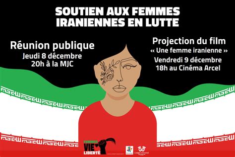 Soutien Aux Femmes Iraniennes En Lutte Journ Es De Mobilisation