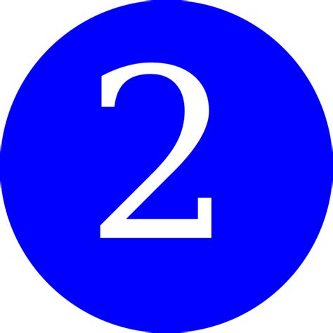 Number Blue Background Clip Art At Clker Vector Clip Art Online