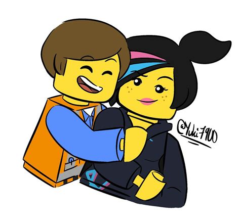 The Lego Movie Emmet And Wyldstyle Love