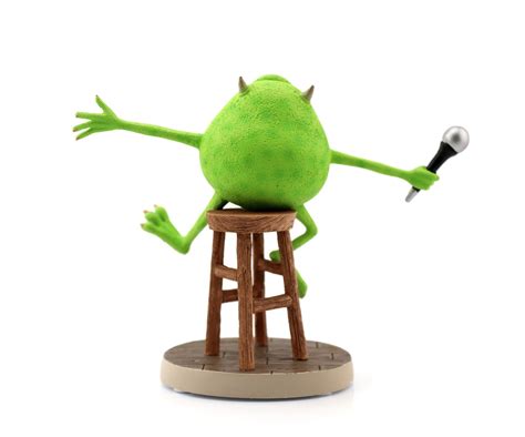 Dan The Pixar Fan Monsters Inc Mike Wazowski Figurine By Precious