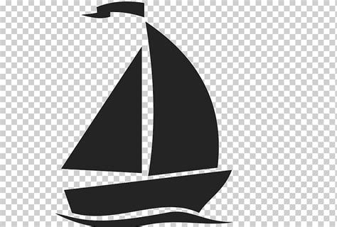 Velero plantilla vela vista superior yate modelo triángulo carabela