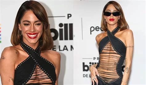 El Look De Tini Stoessel En La Alfombra Azul De Los Premios Billboard