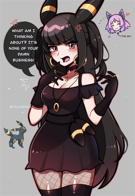 Touya On Twitter Umbreon Pokemon Gijinka