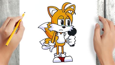 How To Draw TAILS EXE Friday Night Funkin MOD FNF YouTube