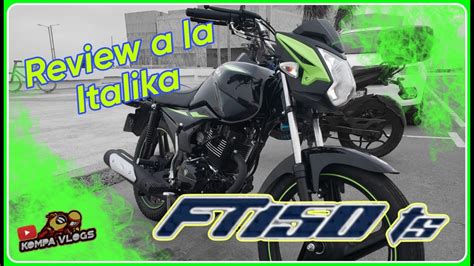 Review Italika Ft Ts Una Imagen Diferente Para El Trabajo