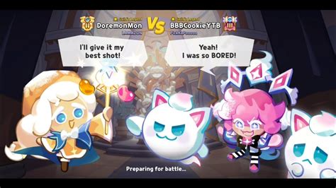 Cream Puff Vs Strawberry Crepe Cookie Run Kingdom YouTube