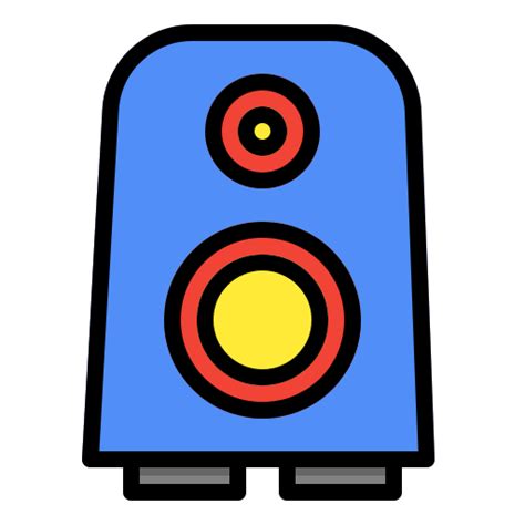 Sound Speaker Generic Outline Color Icon
