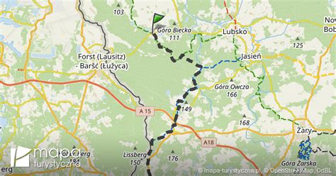 Trasa Z Brody Mapa Turystyczna Pl