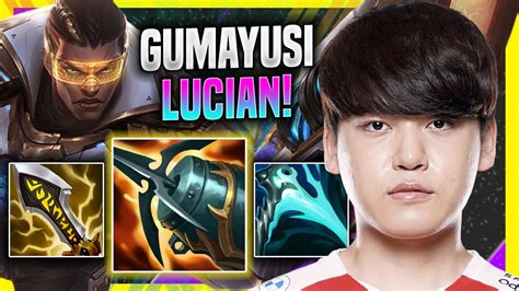 GUMAYUSI IS A MONSTER WITH LUCIAN T1 Gumayusi Plays Lucian ADC Vs