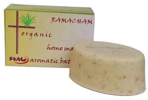Hand Made Natural RAMACHAM VETIVER ORGANIC BATH SOAP For Bathing Non
