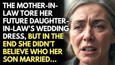 She Tore Her Future Daughter In Law S Wedding Dress But Never Imagined
