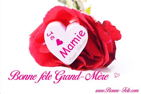 Bonne fête grand mère Bonne fête