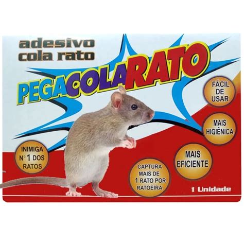 Ratoeira Pega Rato Cola Mesquitão