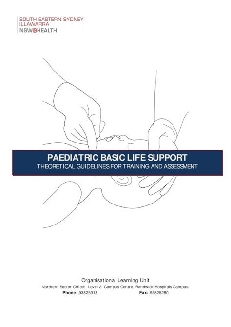 PDF PAEDIATRIC BASIC LIFE SUPPORT Support The Australian