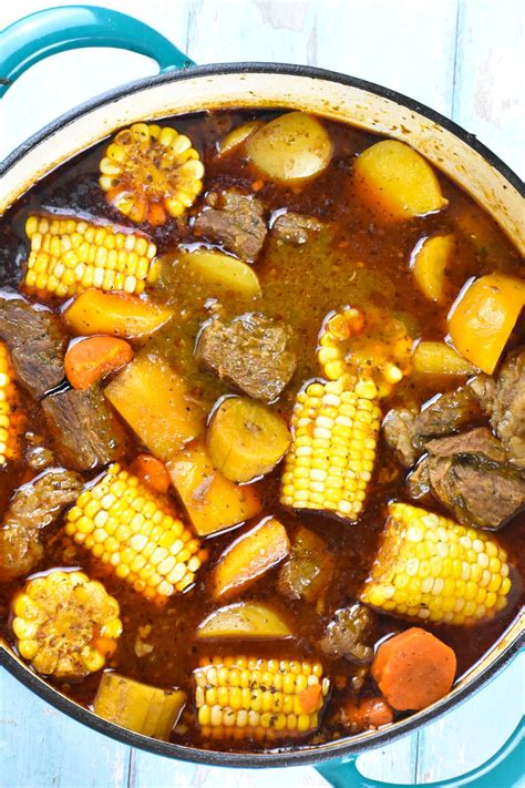 Puerto Rican Sancocho Caribbean Beef Vegetable Stew GypsyPlate
