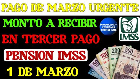Este Es El Monto Que Reciben Los Pensionados En Tercer Pago De La
