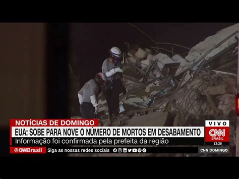 Sobe para nove o número de mortos em desabamento de prédio nos EUA