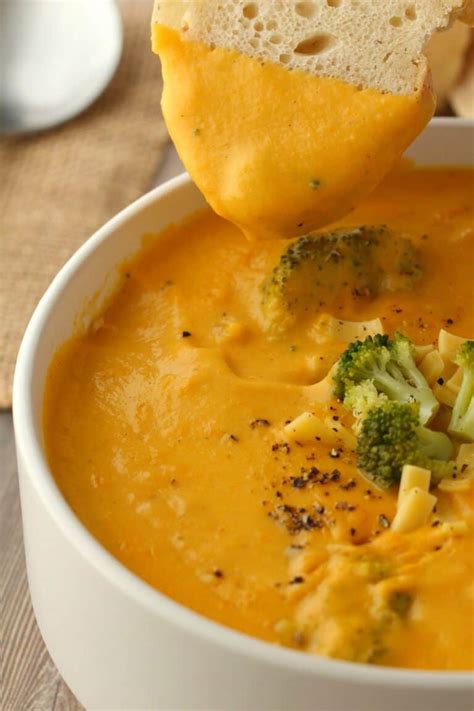 Vegan Broccoli Cheese Soup Loving It Vegan