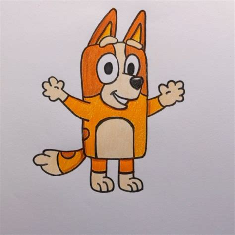 How To Draw Bingo From Bluey 8 Easy and Simple Steps for kids Conheça
