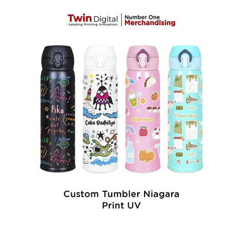 Jual Twindigital Custom Design Botol Minum Hadiah Souvenir Merchandise