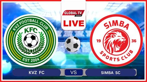 Live KVZ FC 0 VS SIMBA SC 0 MUUNGANO TANZANIA UNION SUPER