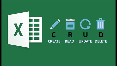 Como Hacer Un CRUD En Excel Parte 2 YouTube
