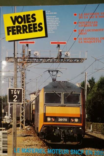 REVUE VOIES FERRÉES n137 sommaire détaillé en 2ème photo EUR 4 00