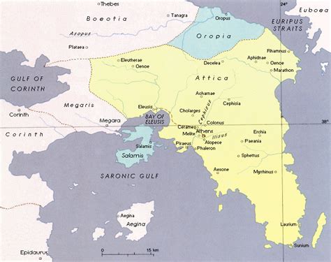 Map Of Attica