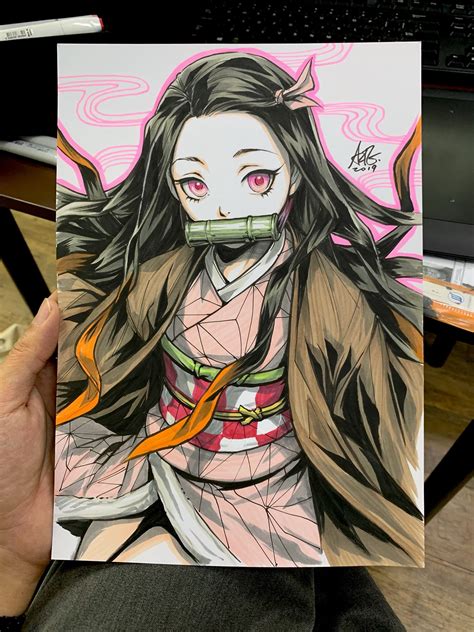 Kamado Nezuko Kimetsu No Yaiba Drawn By Stanley Lau Danbooru