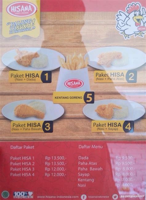 Selalu Diperbarui Menu Hisana Fried Chicken Surapati Bandung