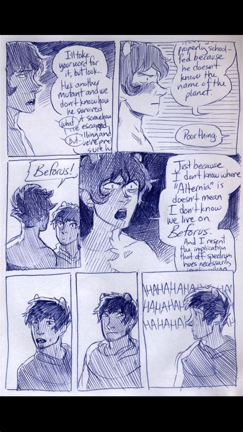 Some Comics Are Being Drawn On Paper