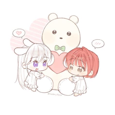 百合小説𝗯𝗼𝘁 on Twitter Picrewの곰인형을 부탁해 で少女の望まぬ英雄譚クリシェベリーのアイコンを クリシェ