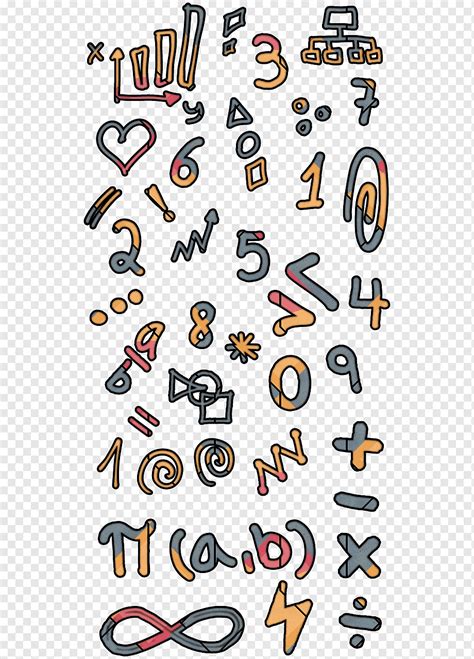 Plano de fundo padrão símbolos matemáticos números matemática