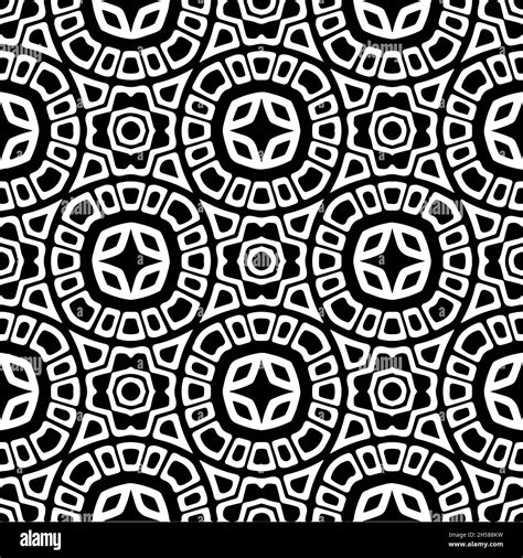 Vector Seamless Pattern Modern Stylish Texture Composition From