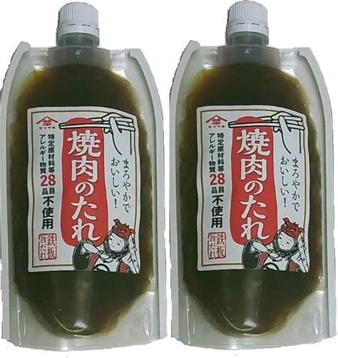Amazon アレルギー物質28品目不使用山崎醸造 焼肉のたれ 250g x 2個セット Generic たれ料理ソース 通販