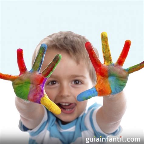 La Pintura Dactilar O Pintura Con Los Dedos