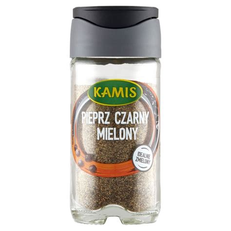 Kamis Pieprz czarny mielony 36 g Zakupy online z dostawą do domu