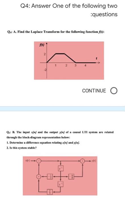 solved q4 answer one of the following two questions q a
