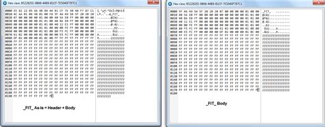 GUIDE Update CPU Microcode Fix FIT Using UEFITool Hex CPU