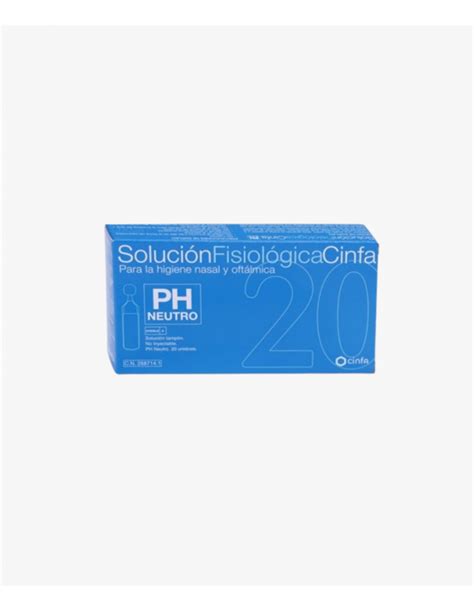 Cinfa Solucion Fisiologica Monodosis 5 Ml 20 U