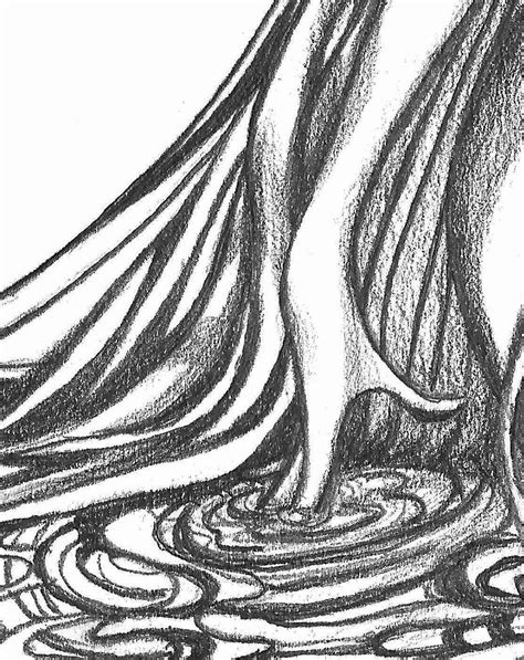 Fine Art A Graphite Pencil Drawing Woman Nude By Lunaamoris