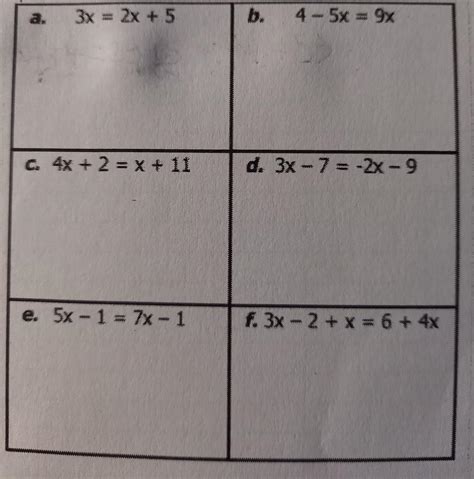 Bonjour Pouvez Vous Maidez Resoudre Chaque Equation Nosdevoirs Fr