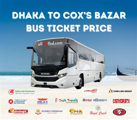 Dhaka To Cox S Bazar Bus Ticket Price 2024 AllofBD