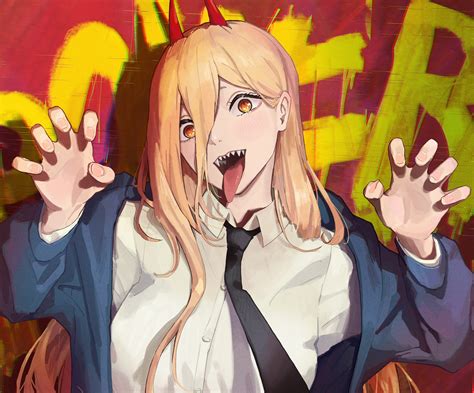 Chainsaw Man And Power Wallpapers Wallpaper Cave