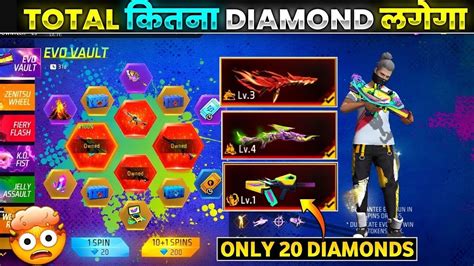 EVO VAULT EVENT FREE FIRE EVO M1014 RETURN EVO GROZA EVENT SPIN
